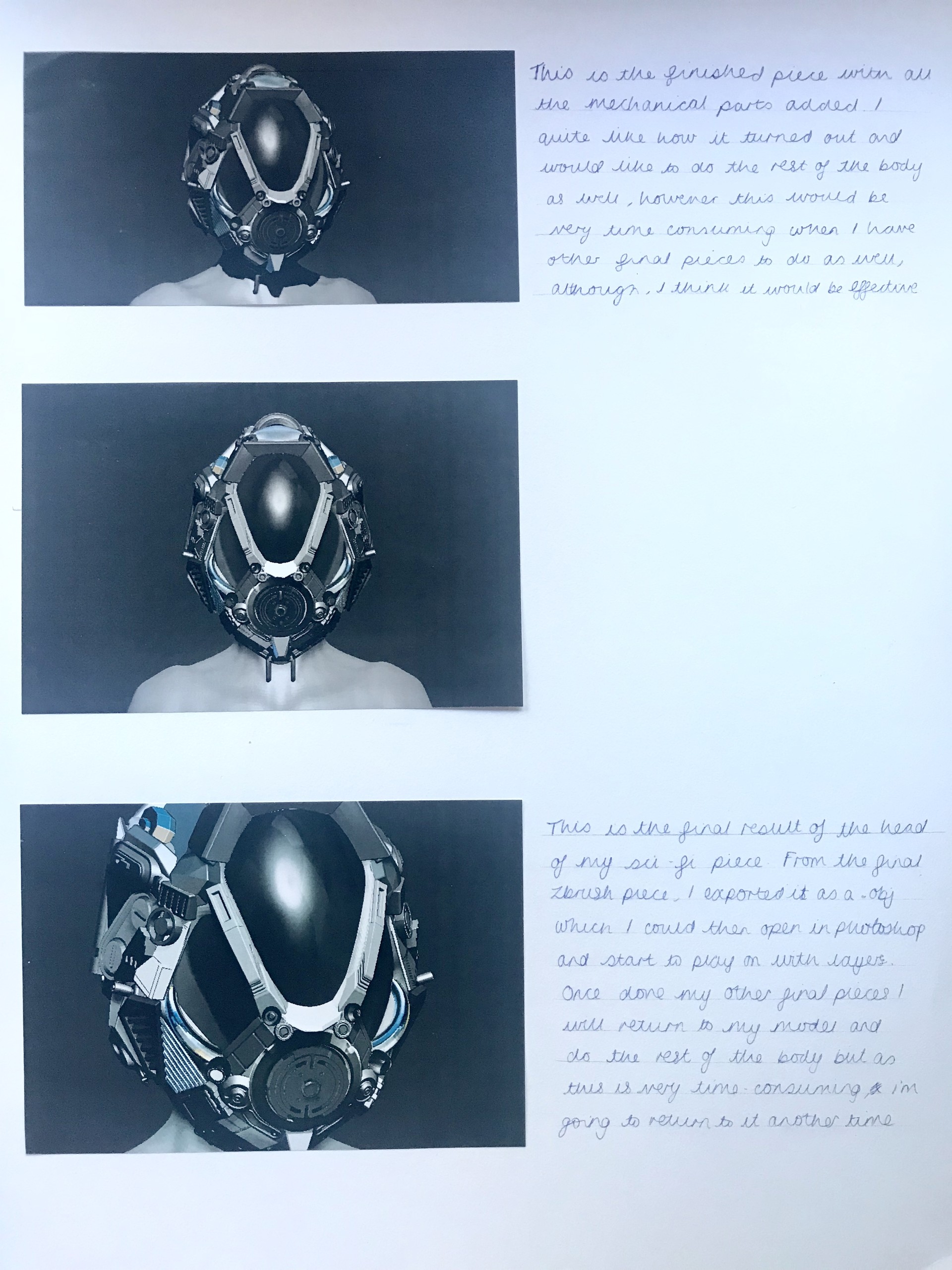 ArtStation - Sci Fi model progress