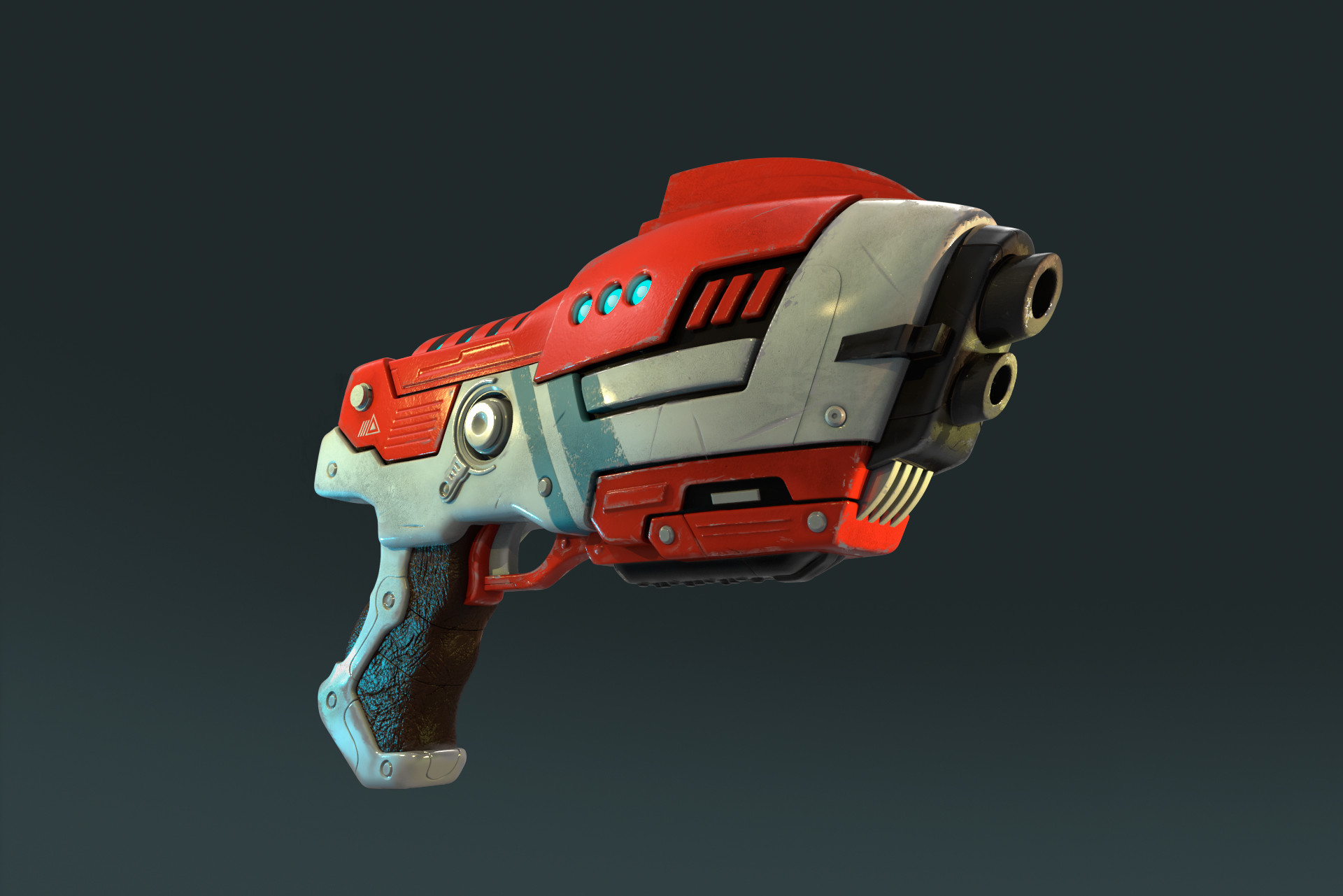 ArtStation - Astro 9000 Sci-Fi Gun
