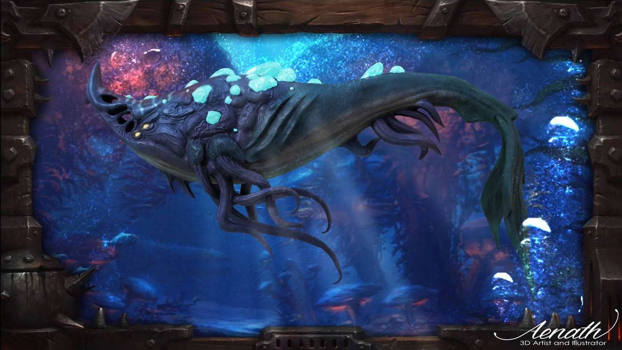 ArtStation - Zangar Whale