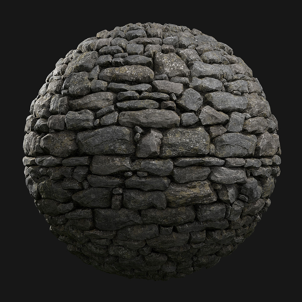 ArtStation - Stone Wall Material