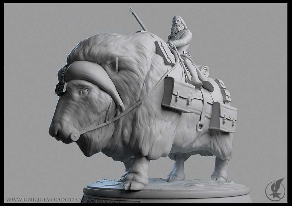 Carsten Biernat - Bjorn and Mox-Sculpture