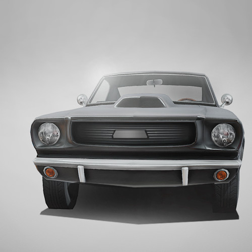 ArtStation - Muscle Car