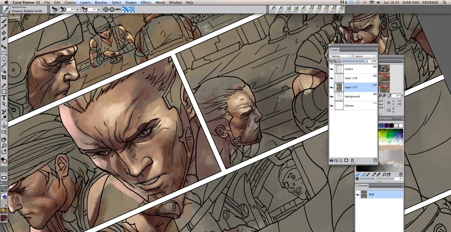 ArtStation - COMIC book, Color Pages.