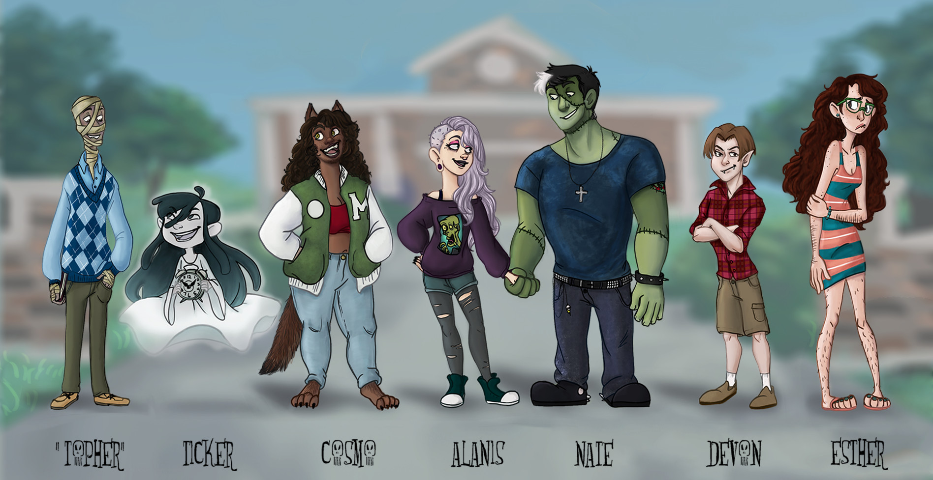 ArtStation - Modern Monsters Character Sheets