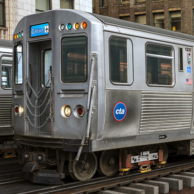 ArtStation - Chicago "L" 3200 Series Train