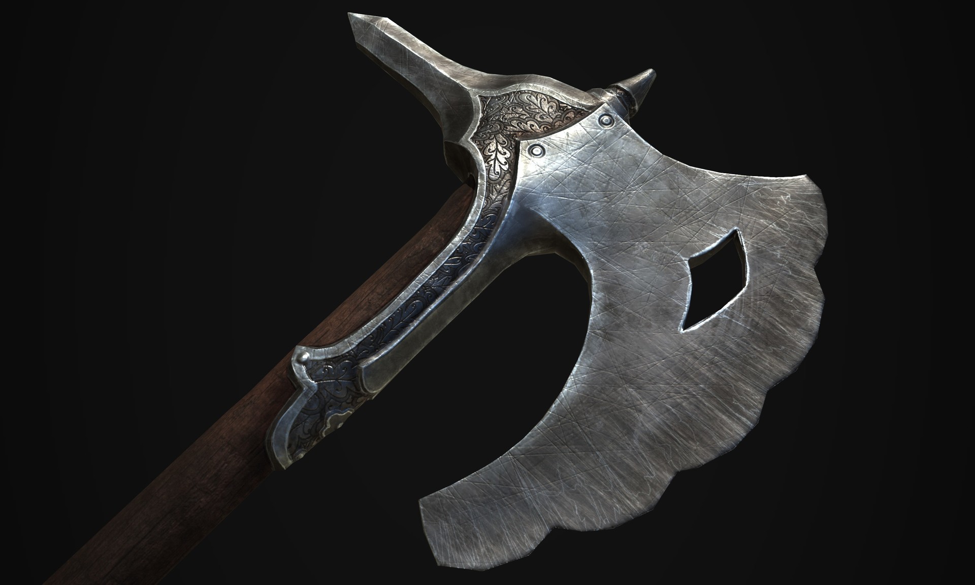 ArtStation - Beyond Skyrim: Steel weapon set