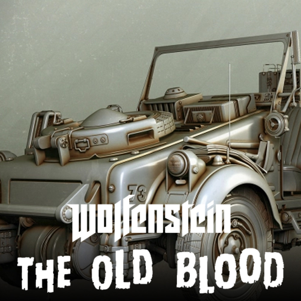 ArtStation - Wolfenstein The Old Blood : Highpoly Kubelwagen