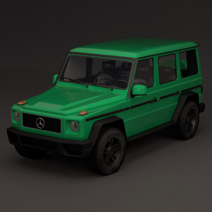 ArtStation - Mercedes G-Class