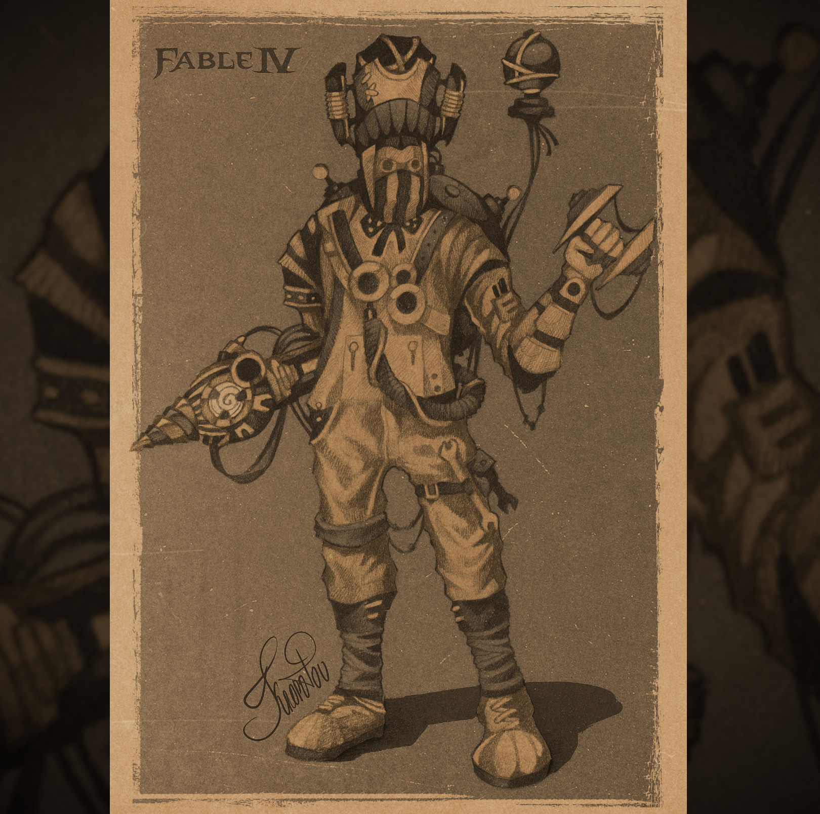 ArtStation - Steam character (Fable 4) (Fable IV)