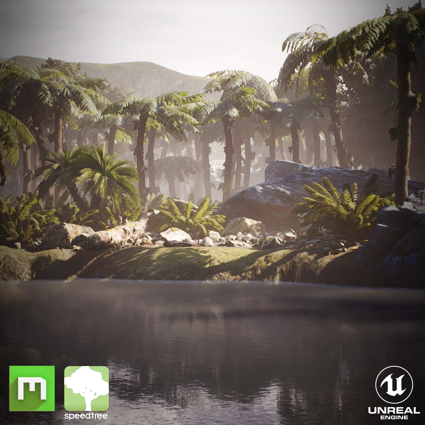 ArtStation - Environments: Prehistoric Habitat