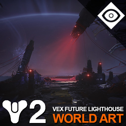ArtStation - Destiny 2 - Curse of Osiris - Vex Future Lighthouse