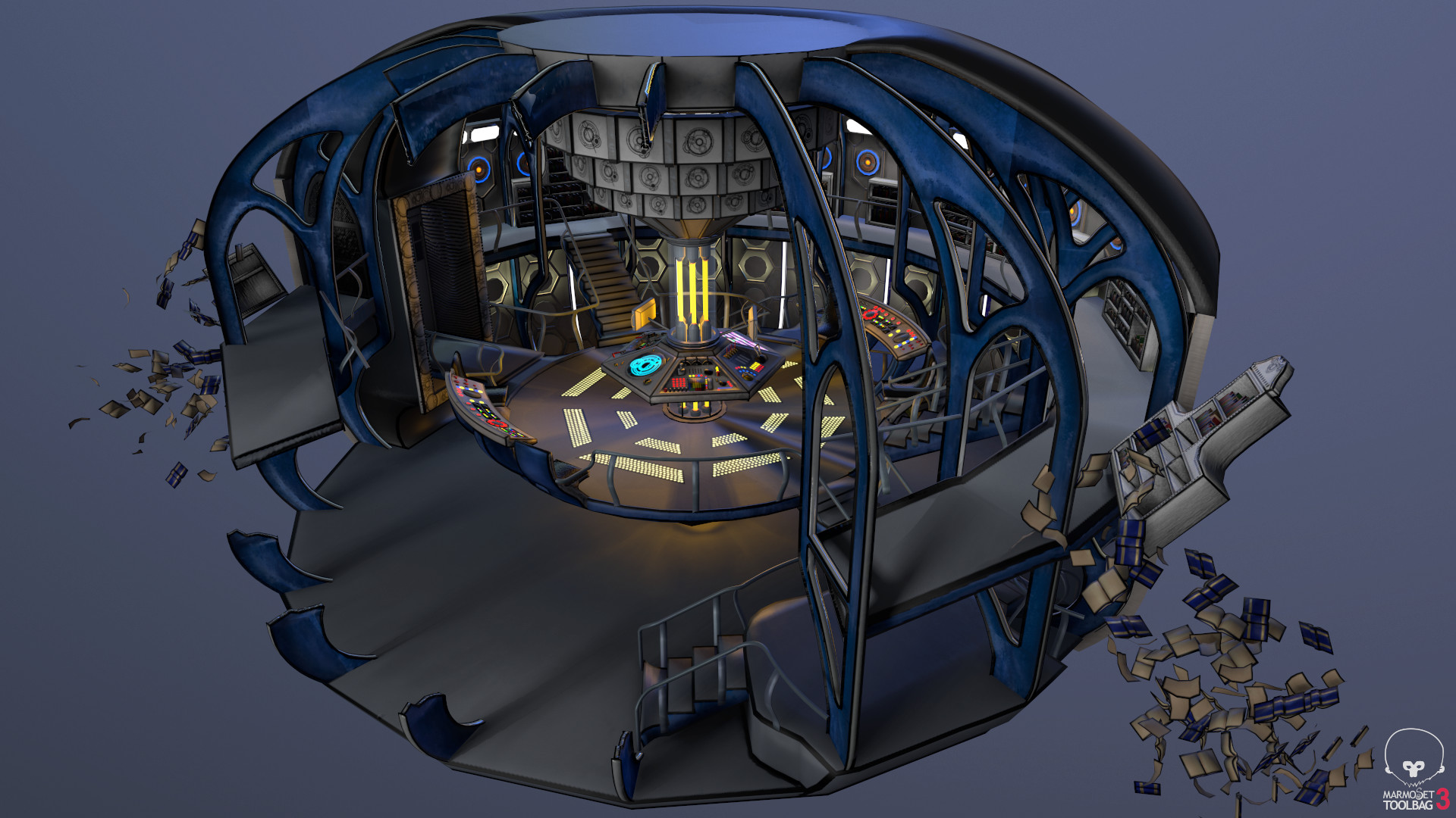 ArtStation - The 12th Doctors Tardis