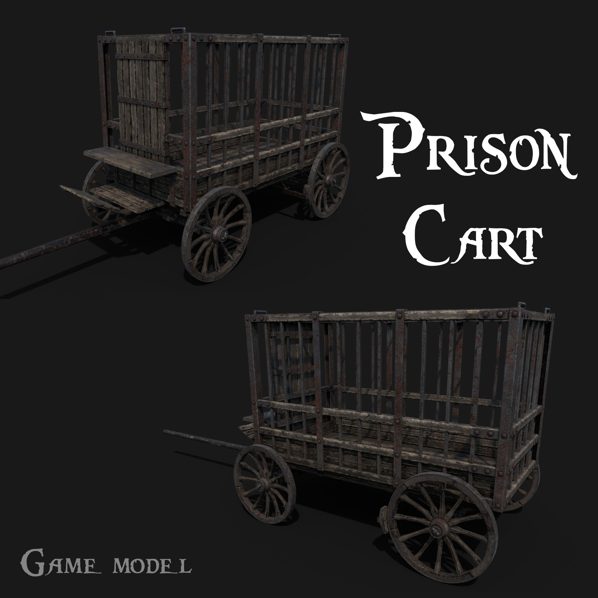 ArtStation - Prison cart