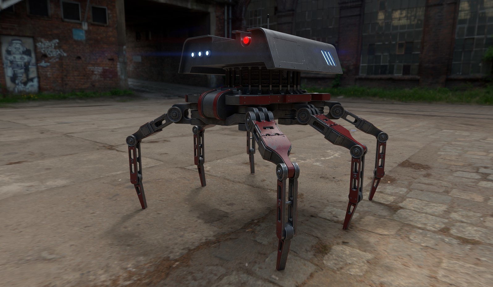 ArtStation - Hexapod Droid