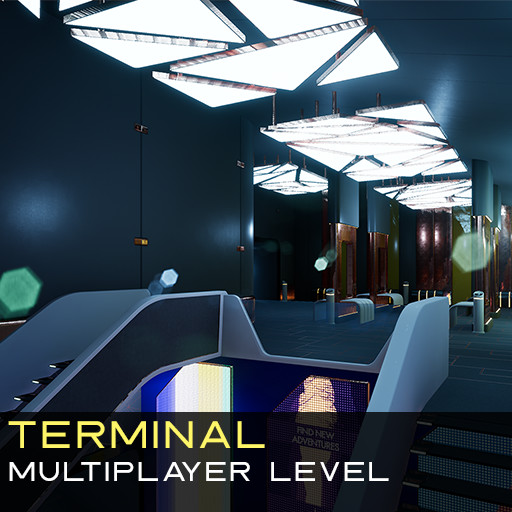 ArtStation - Terminal - Multiplayer Level