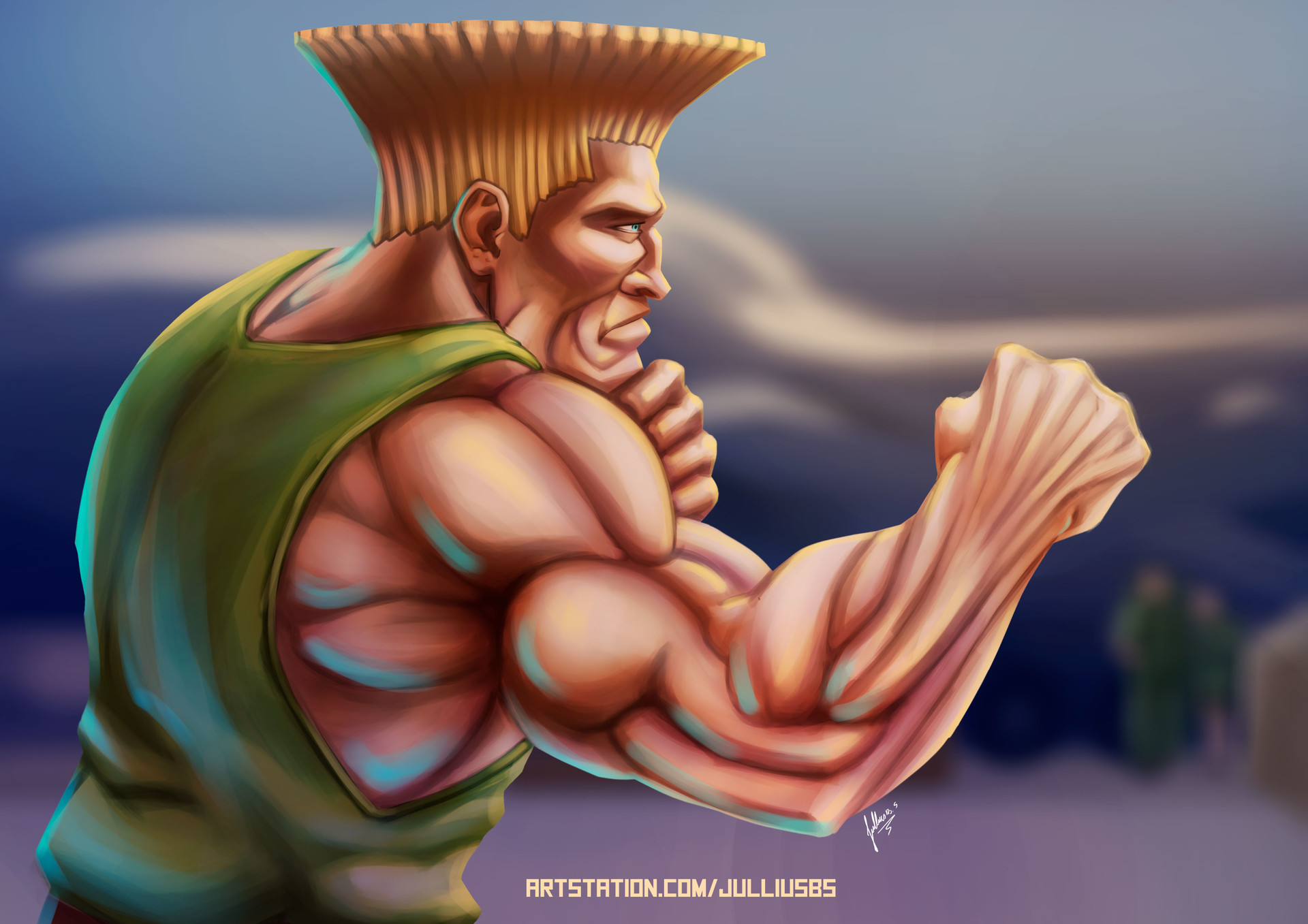 ArtStation - guile - fanart