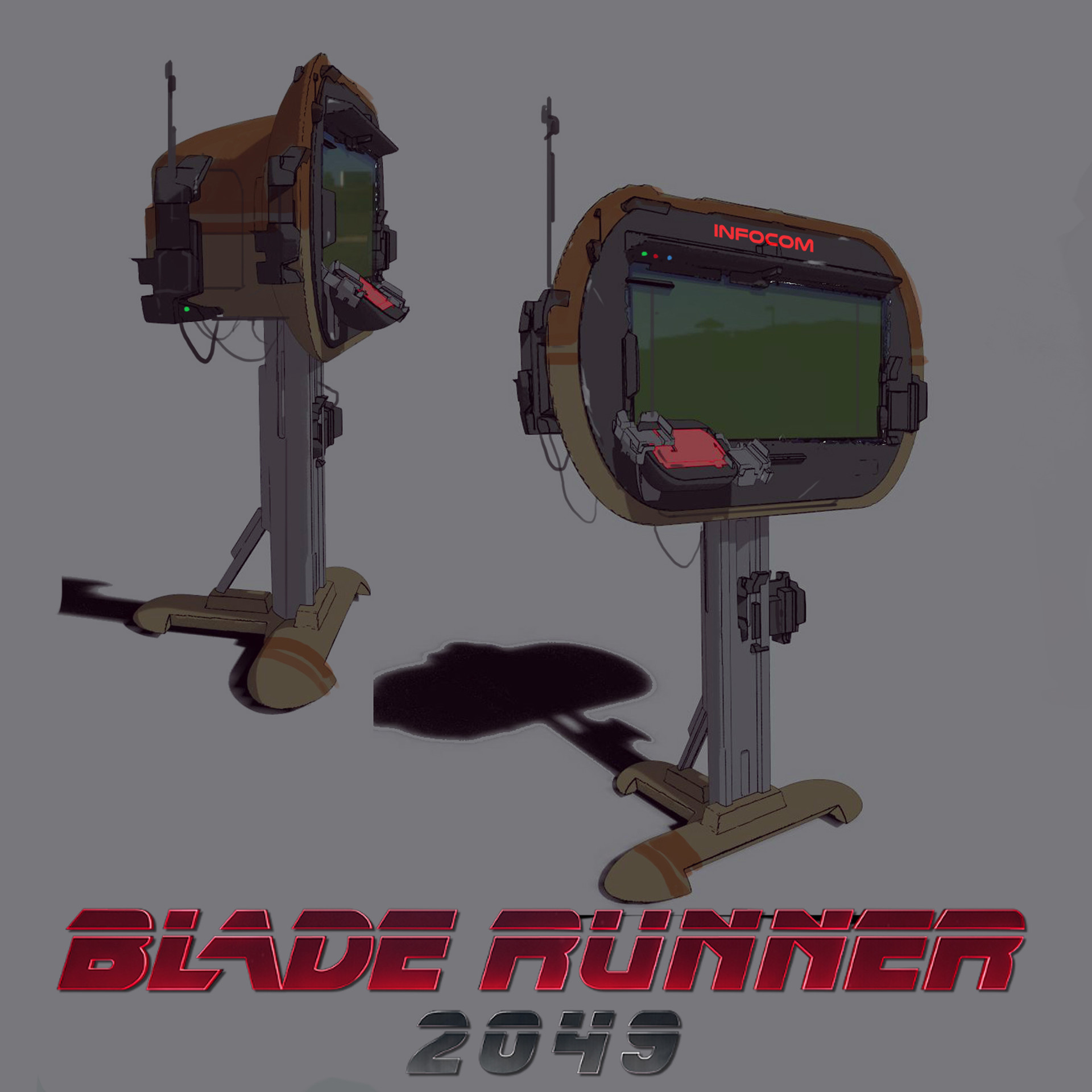 ArtStation - Blade Runner 2049 Street props
