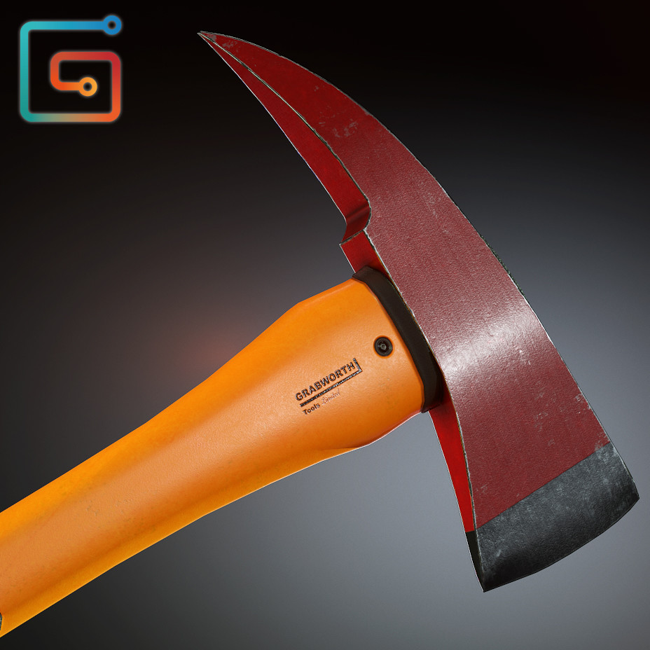 ArtStation - Fire Axe - Weapon / Prop