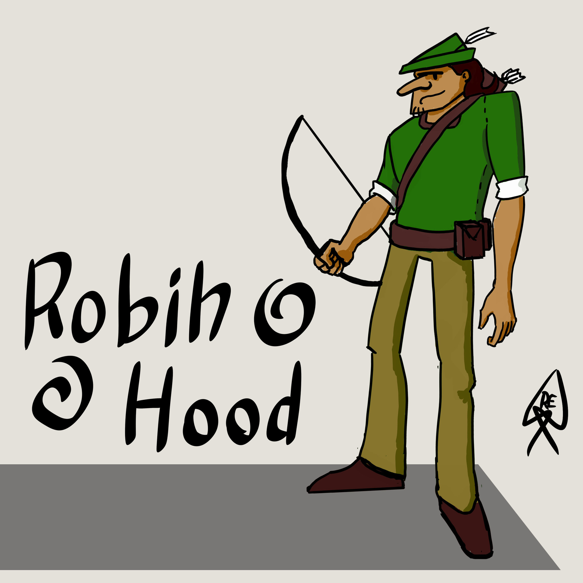 ArtStation - Robin hood character design