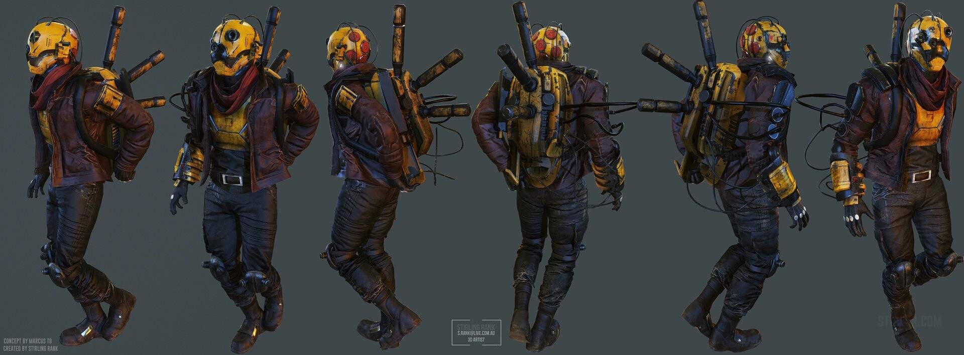 ArtStation - TEK - "Hackwave" Character Art