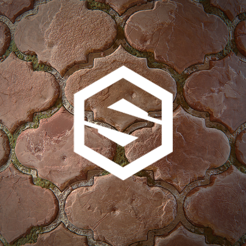 ArtStation - Terracota Tile - Substance Designer 6