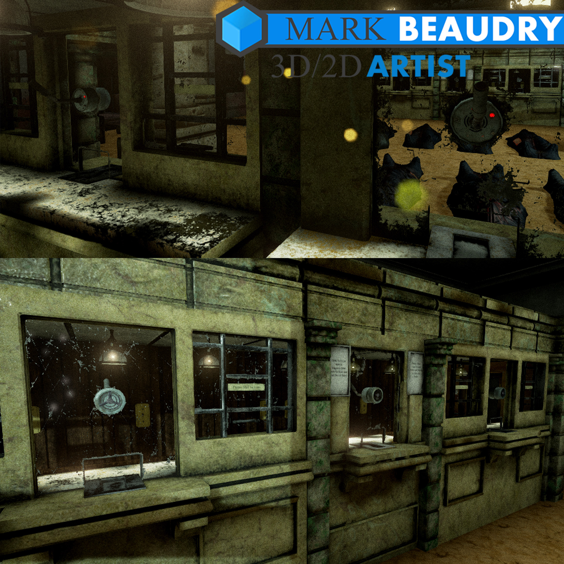 Mark Beaudry - Bank Teller Booth