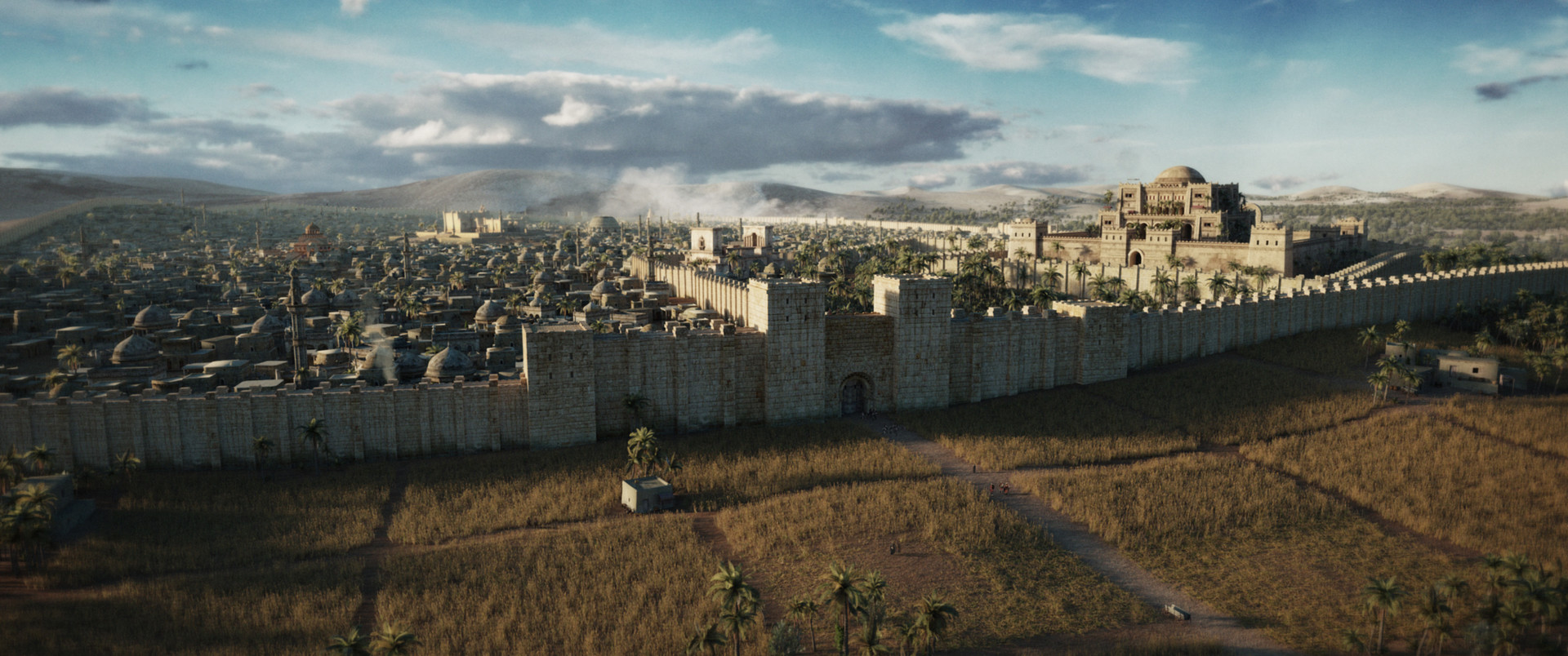 ArtStation - Ancient City Wide 01