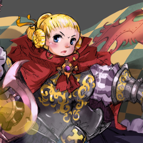 ArtStation - Summon Knight & her servant.