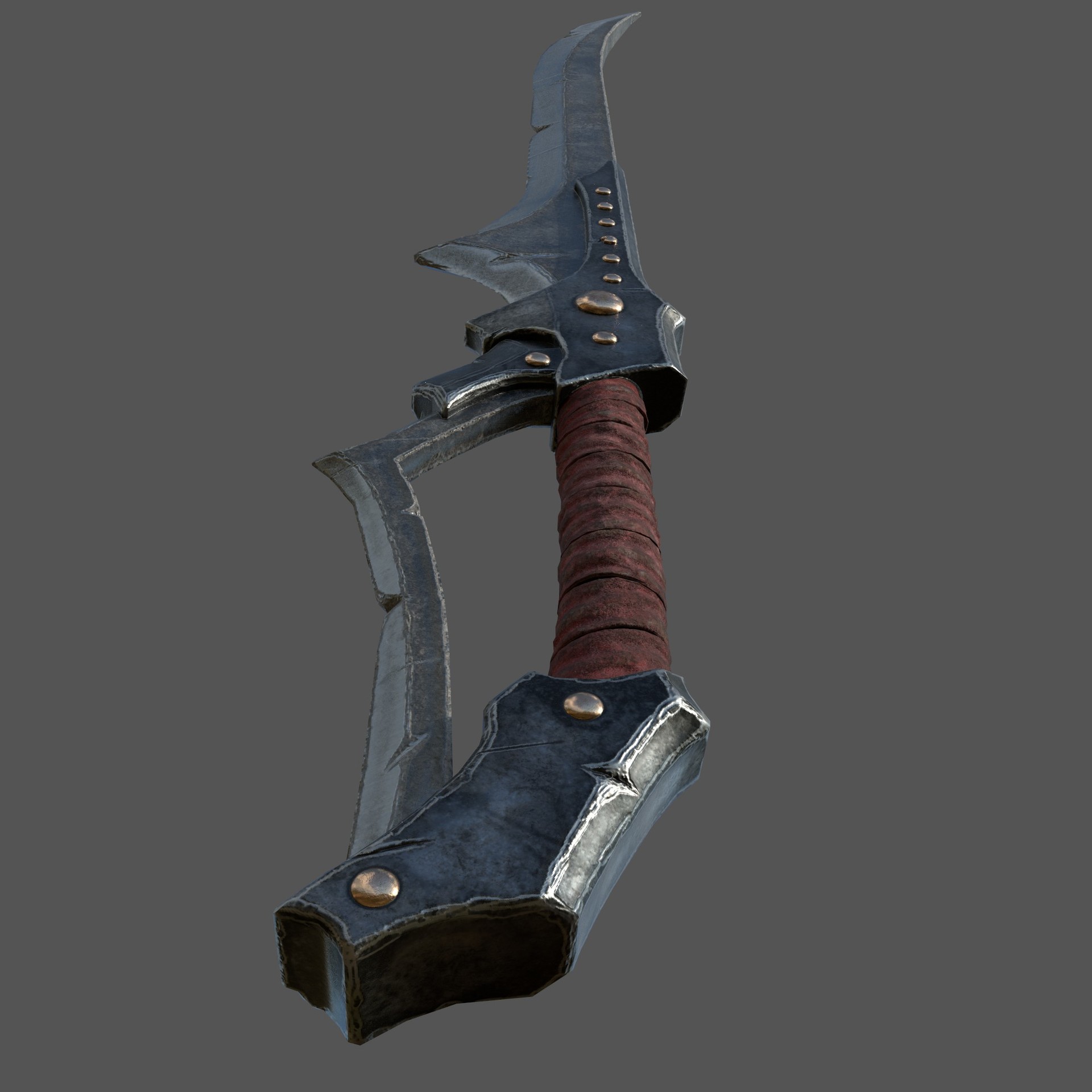 ArtStation - Damaged Longsword Breakdown