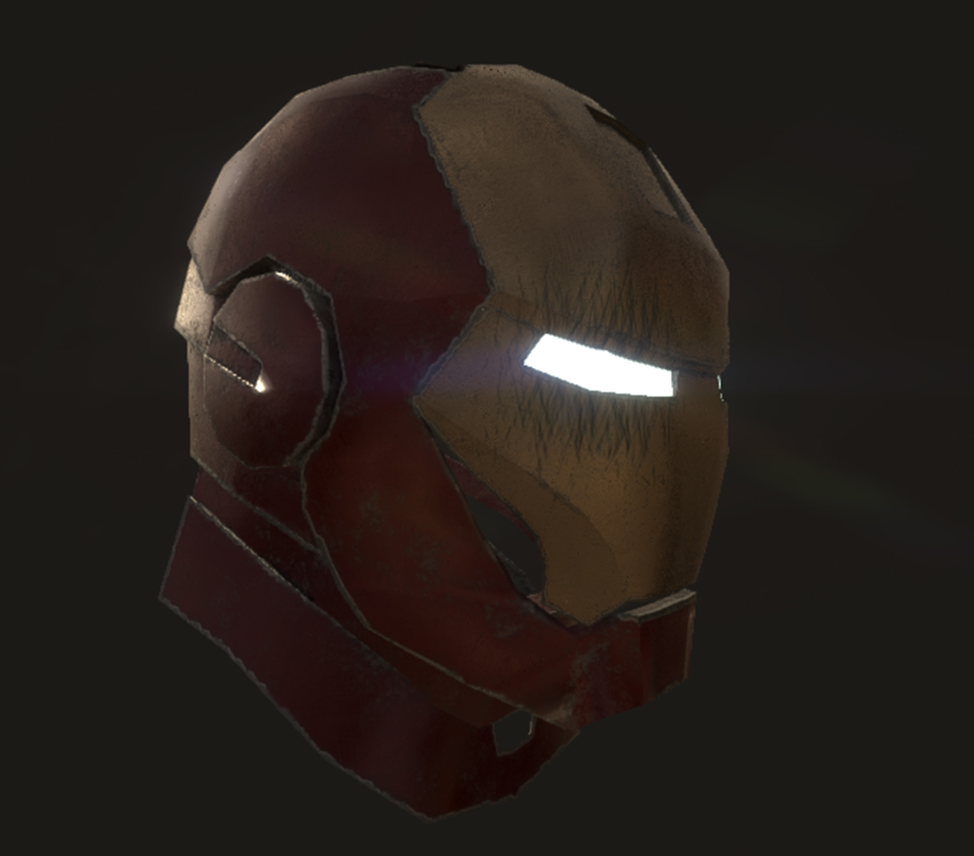 ArtStation - Iron man_helmet
