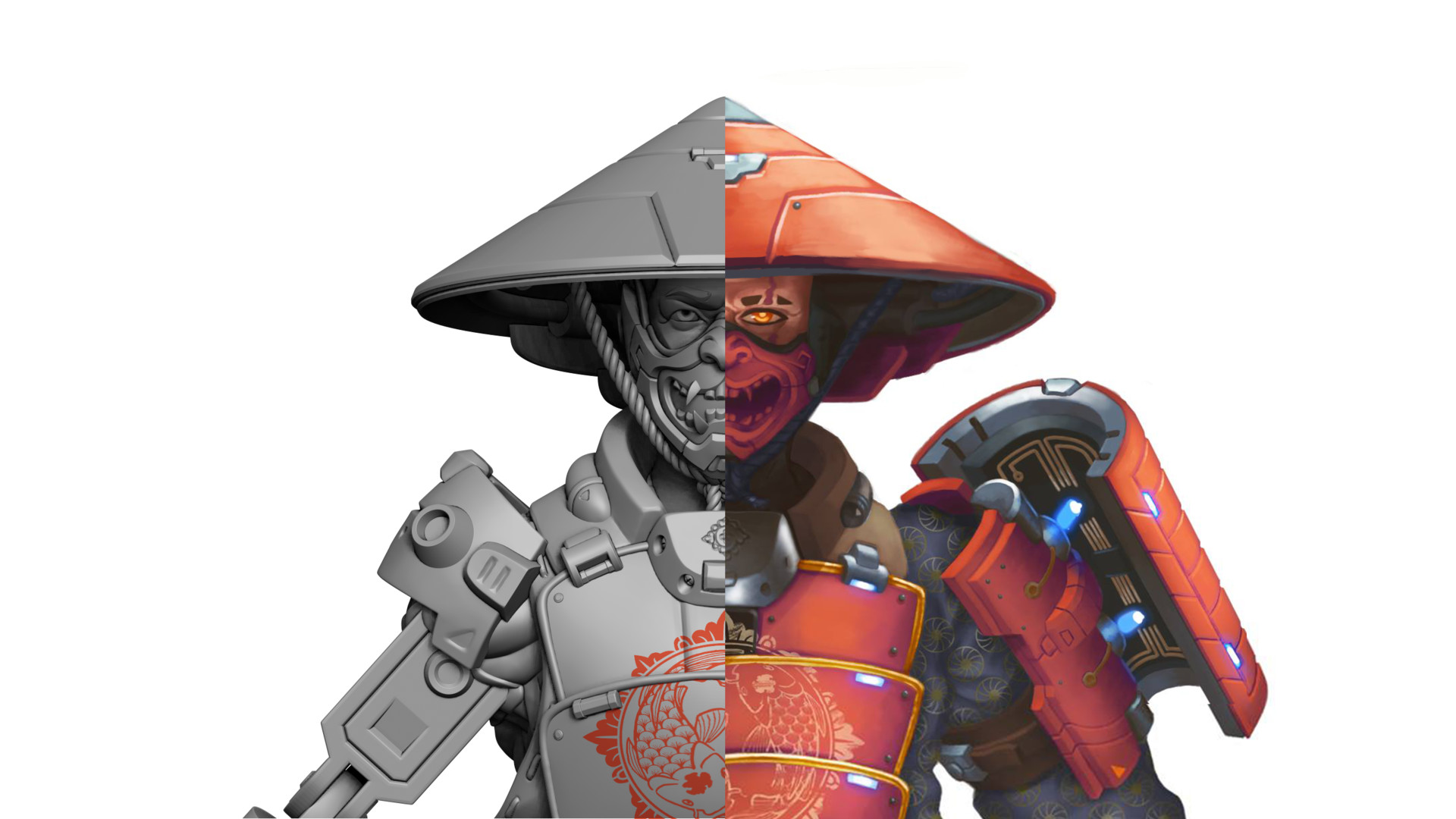 ArtStation - Ronin - High poly sculpt and concept art