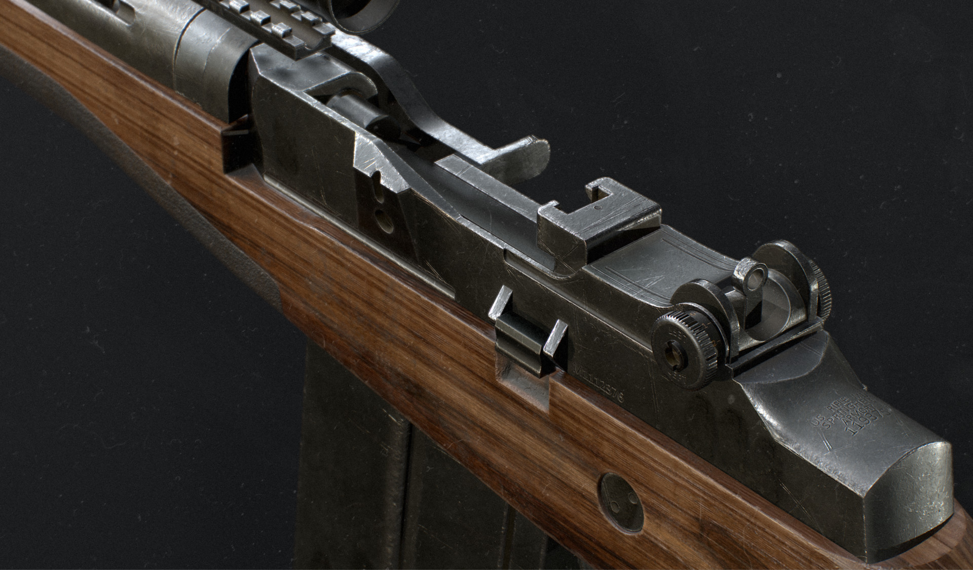 ArtStation - M14 / M1A RIFLE