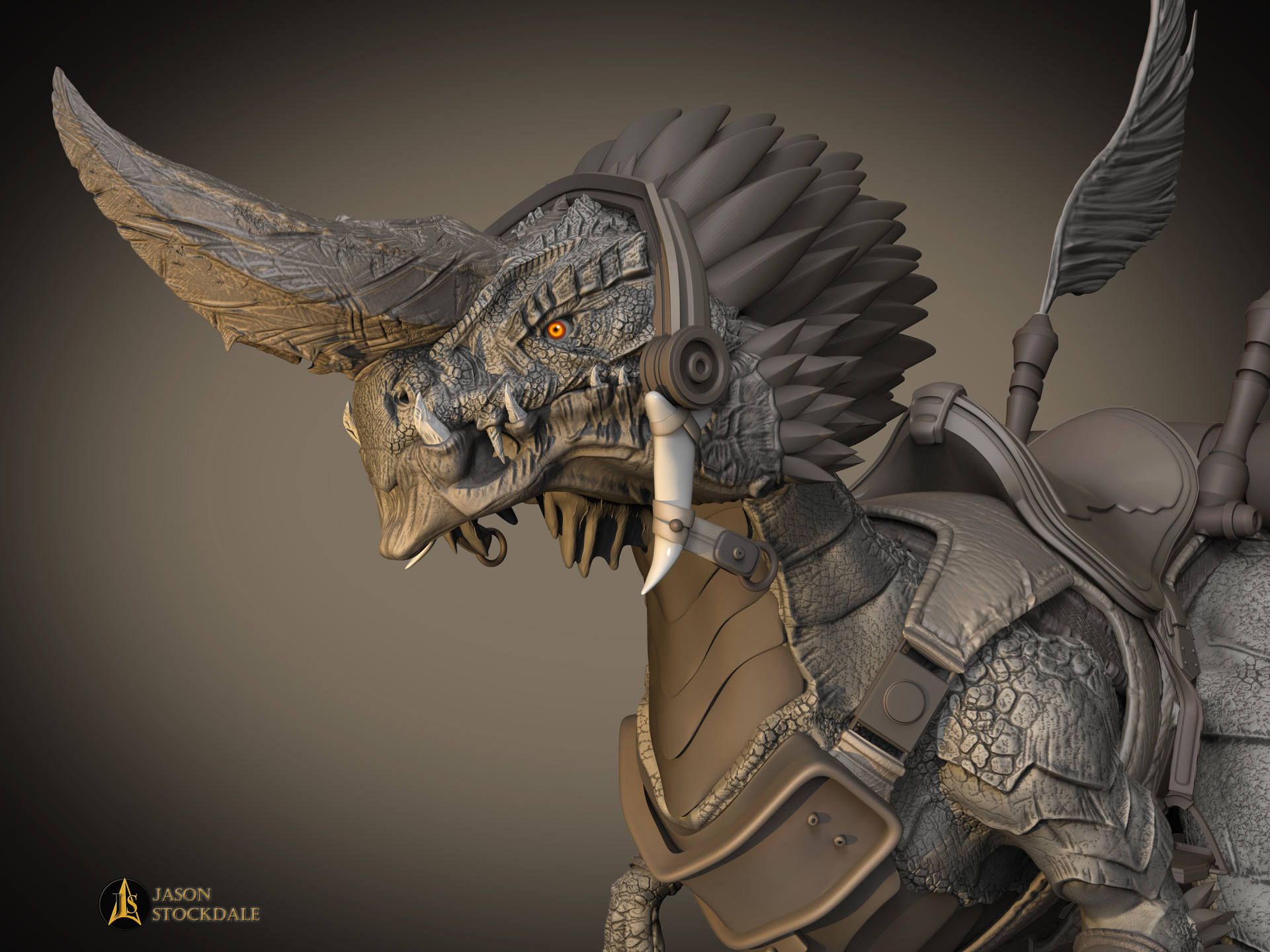 ArtStation - Draco Mount