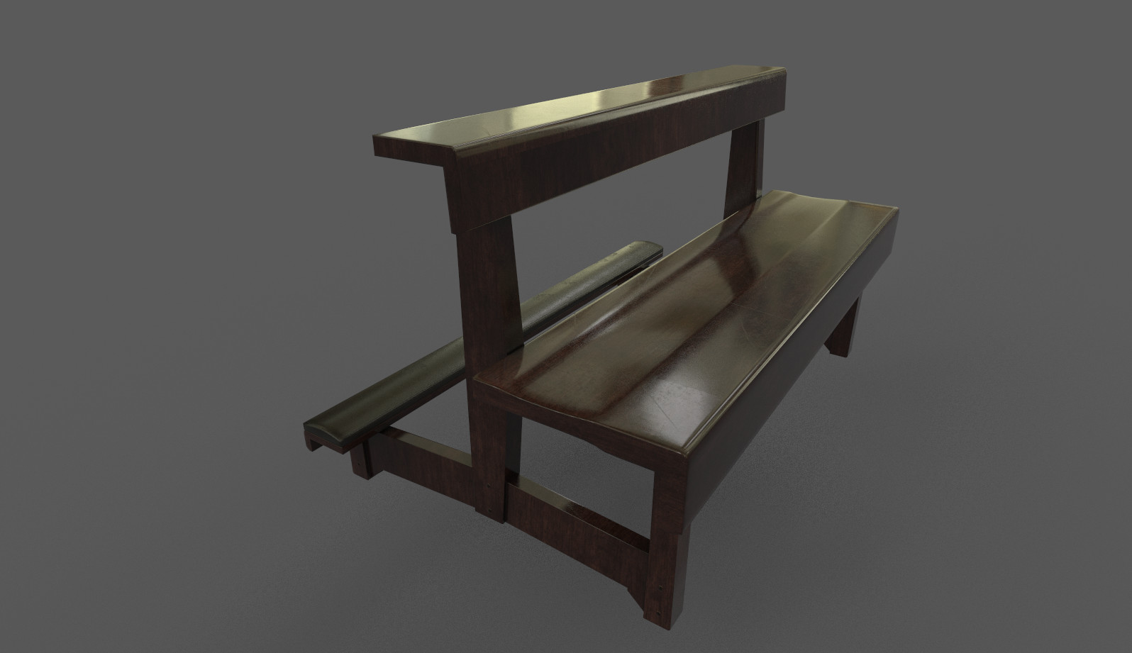 ArtStation - Church Bench