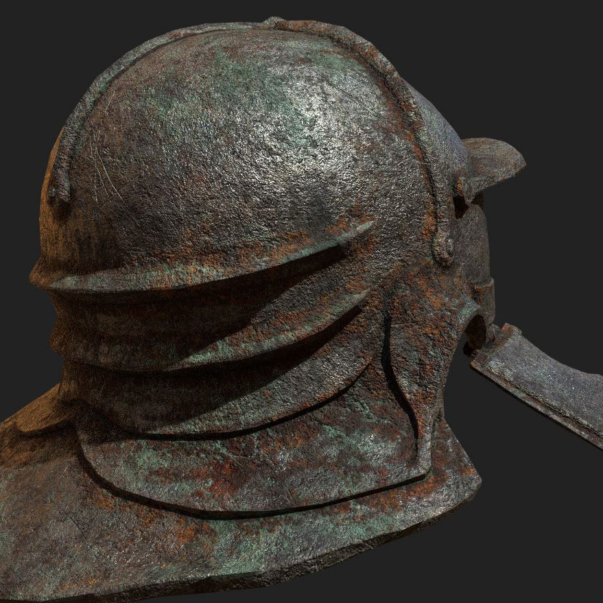 ArtStation - Old helmet