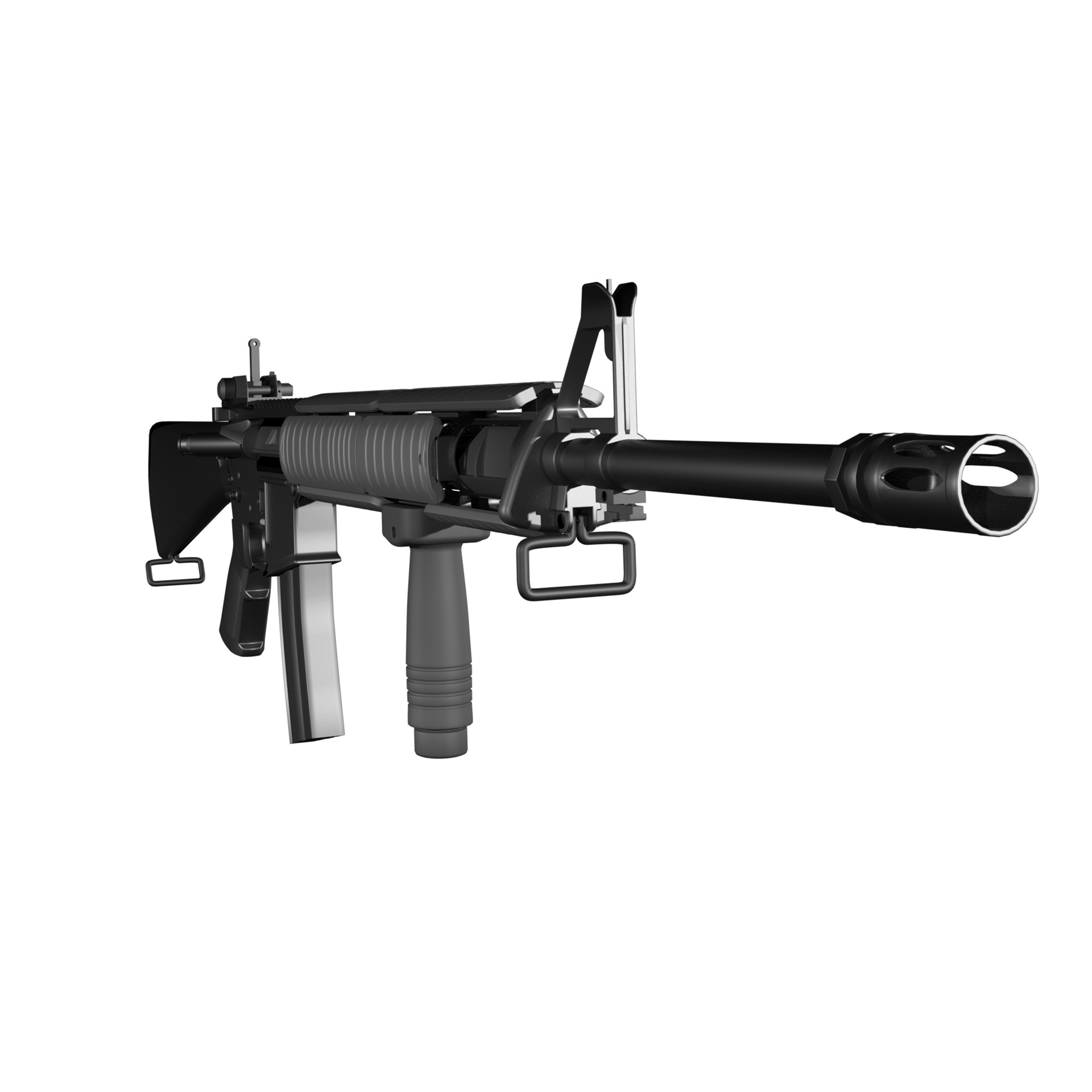 ArtStation - M16 Assault Rifle