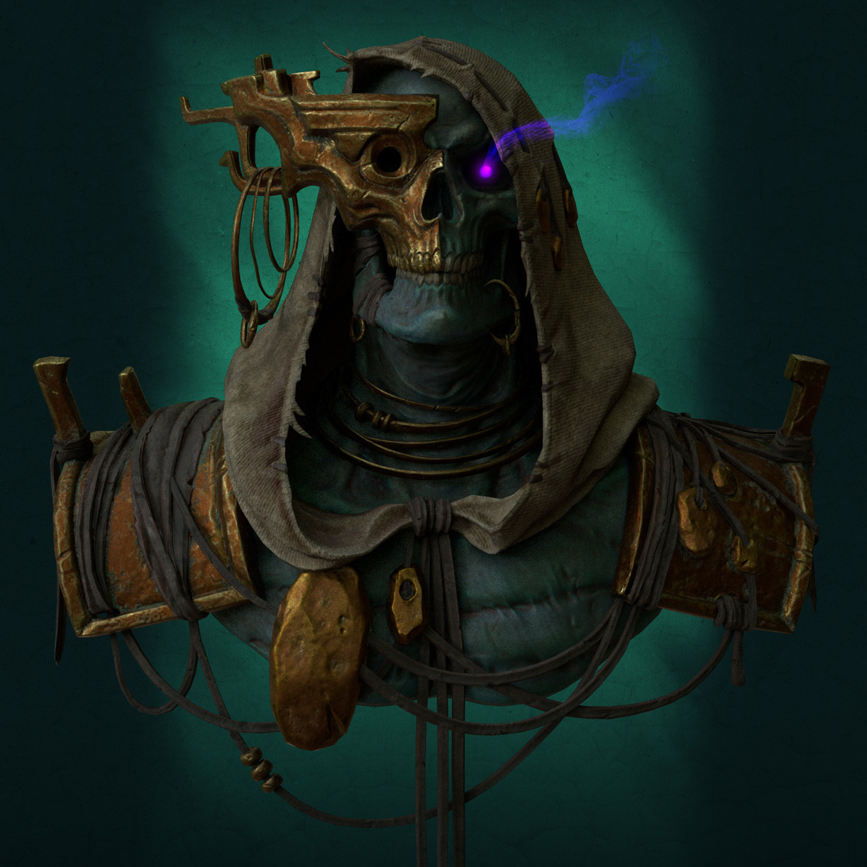 ArtStation - Undead priest