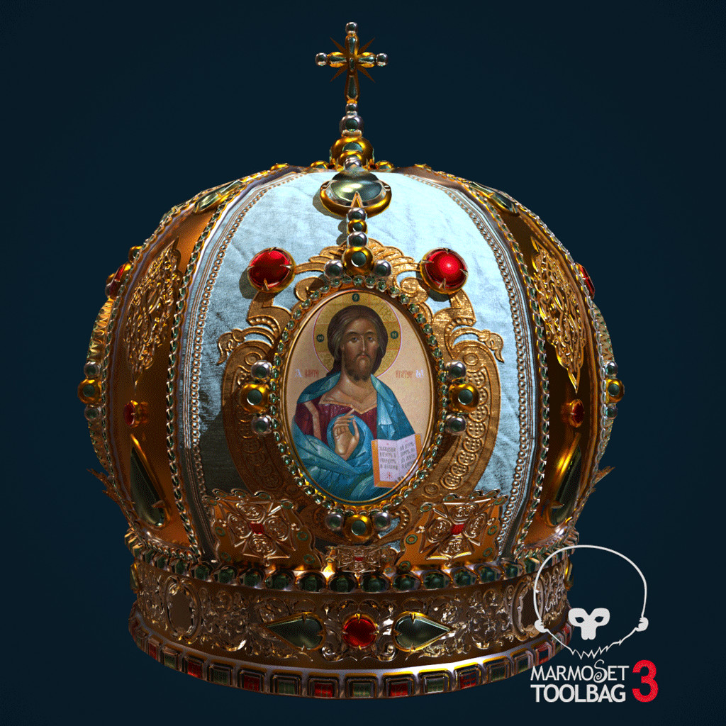 ArtStation - Priest Crown