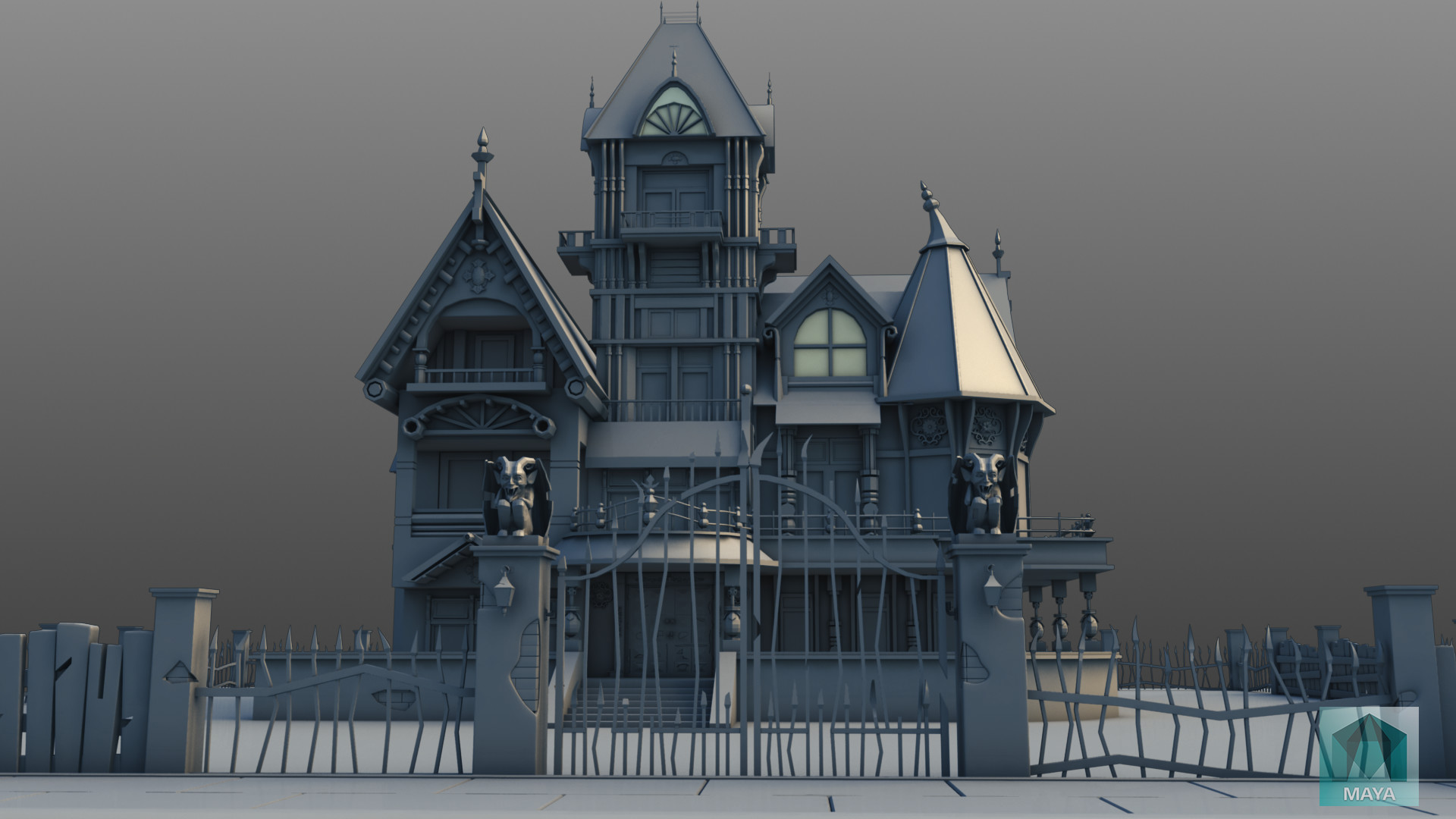 ArtStation - Hunted House