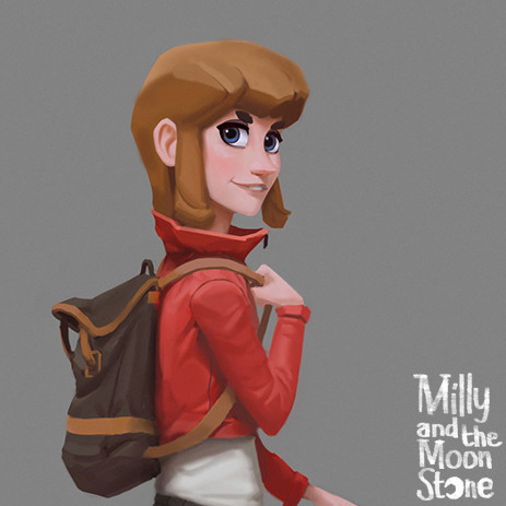 ArtStation - Milly and the Moon Stone (Pt2)