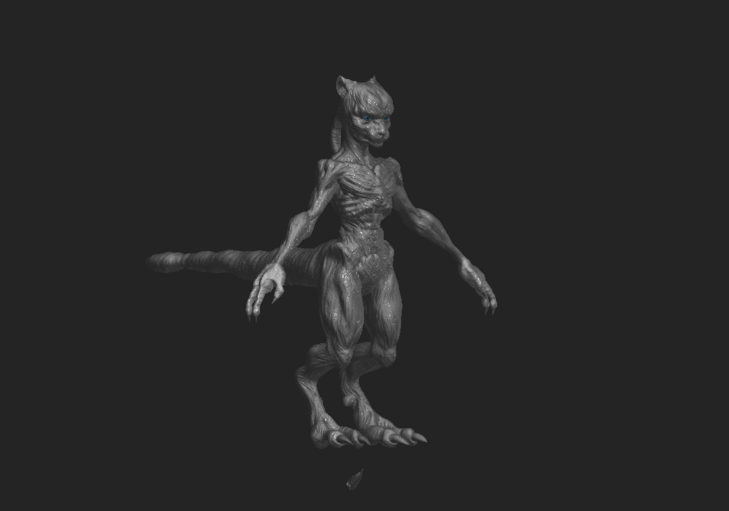 ArtStation - early mewtwo concepts