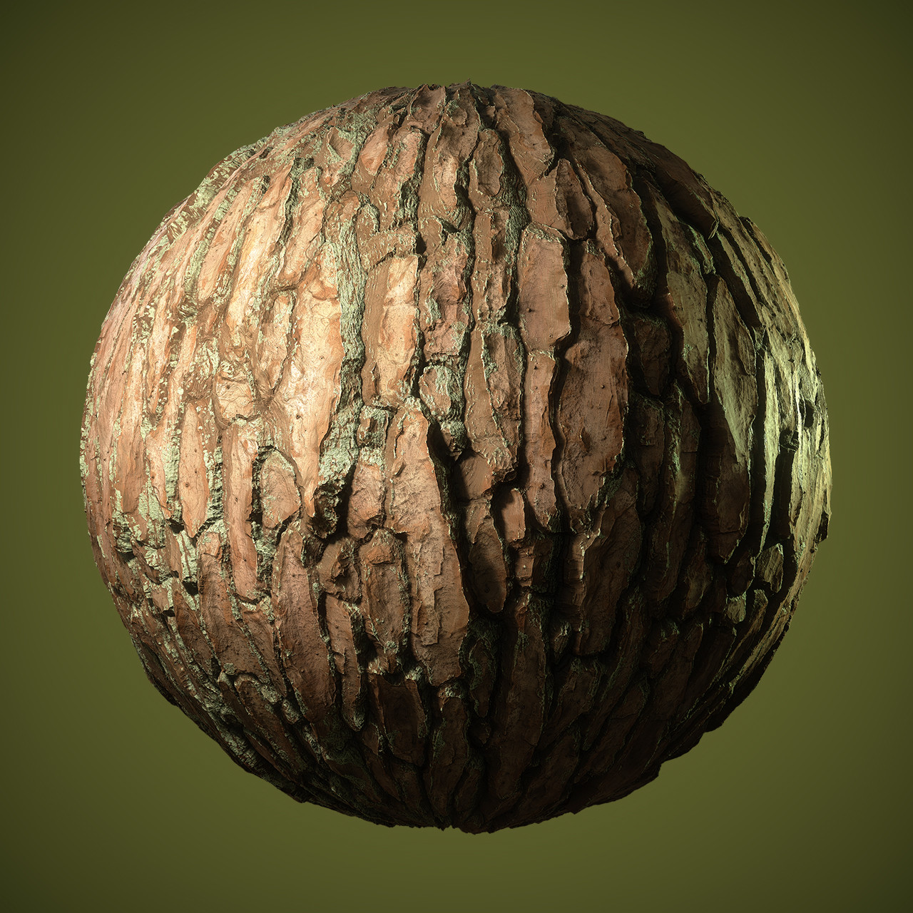 ArtStation - Pine Tree Bark