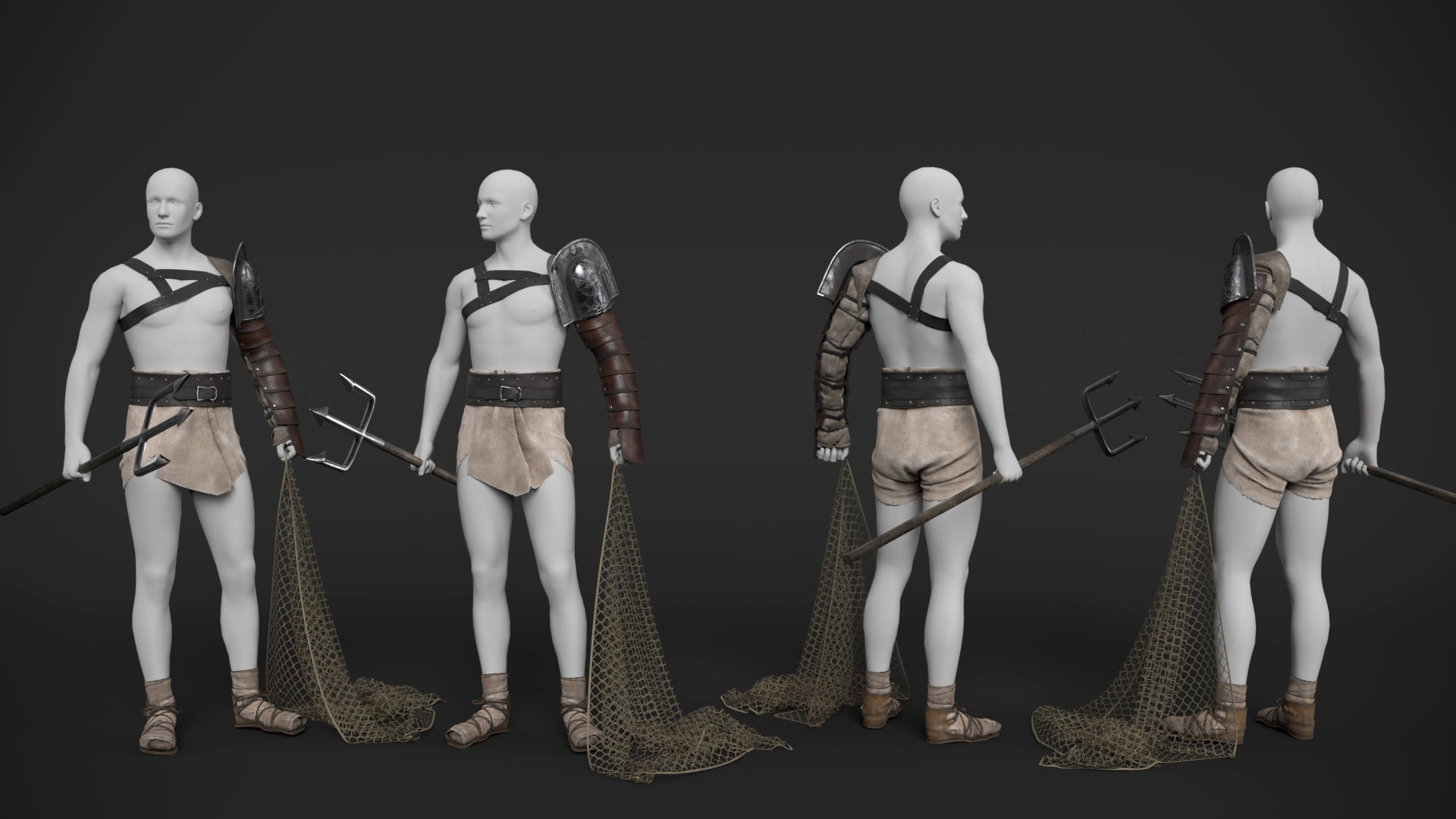 ArtStation - Gladiator outfits Vol. 1