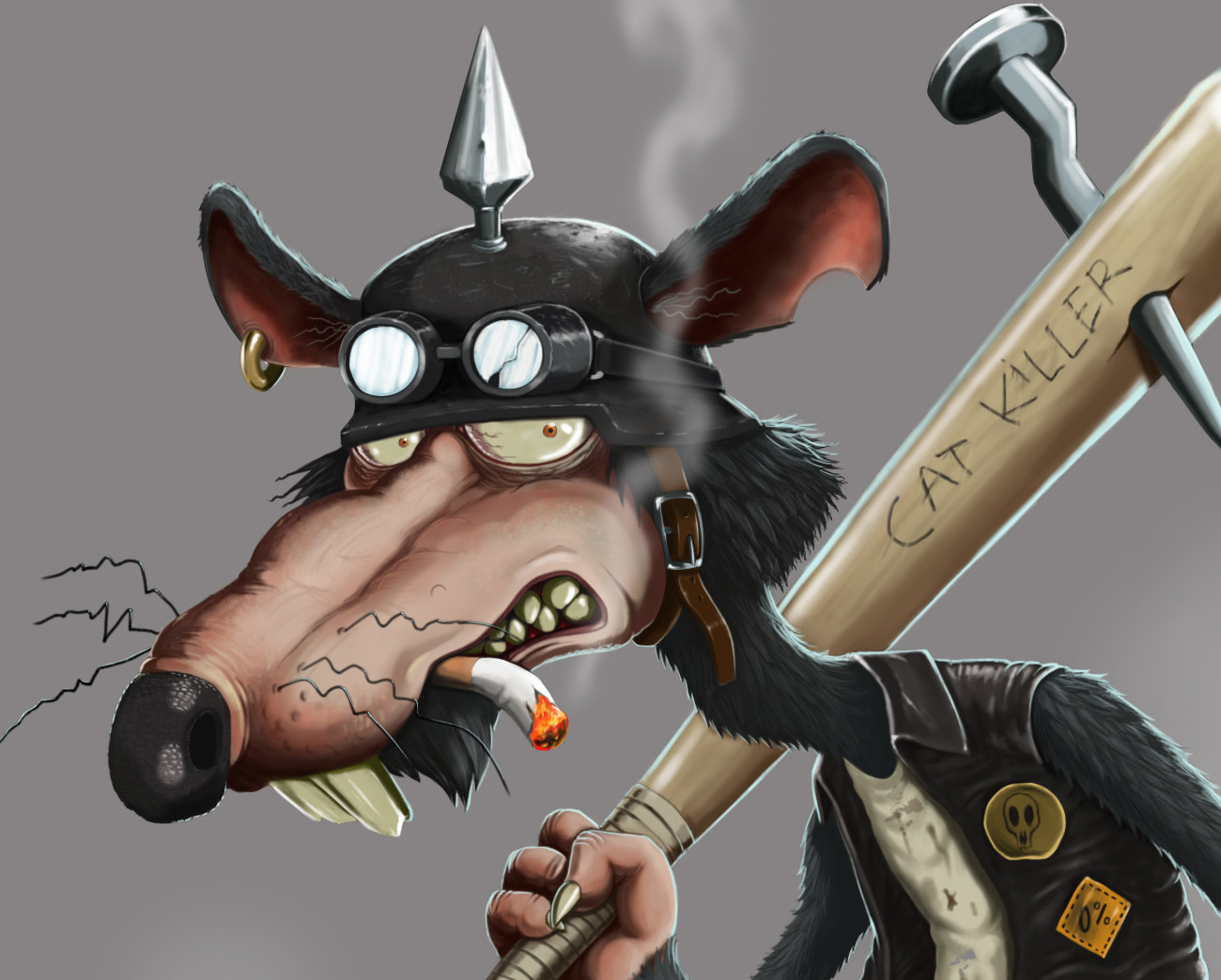 ArtStation - Cat killer