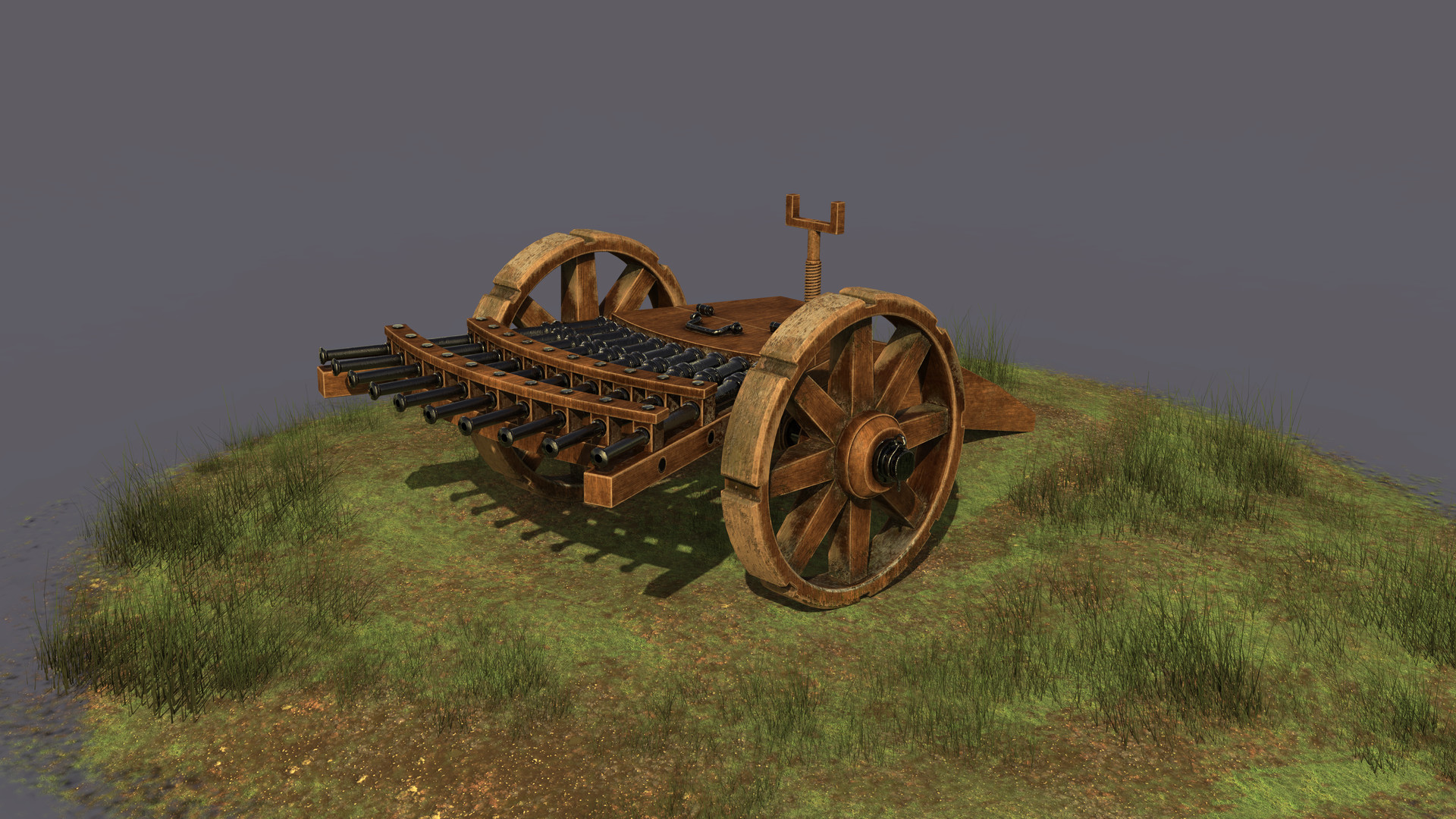 ArtStation - Da Vinci's Machine Gun