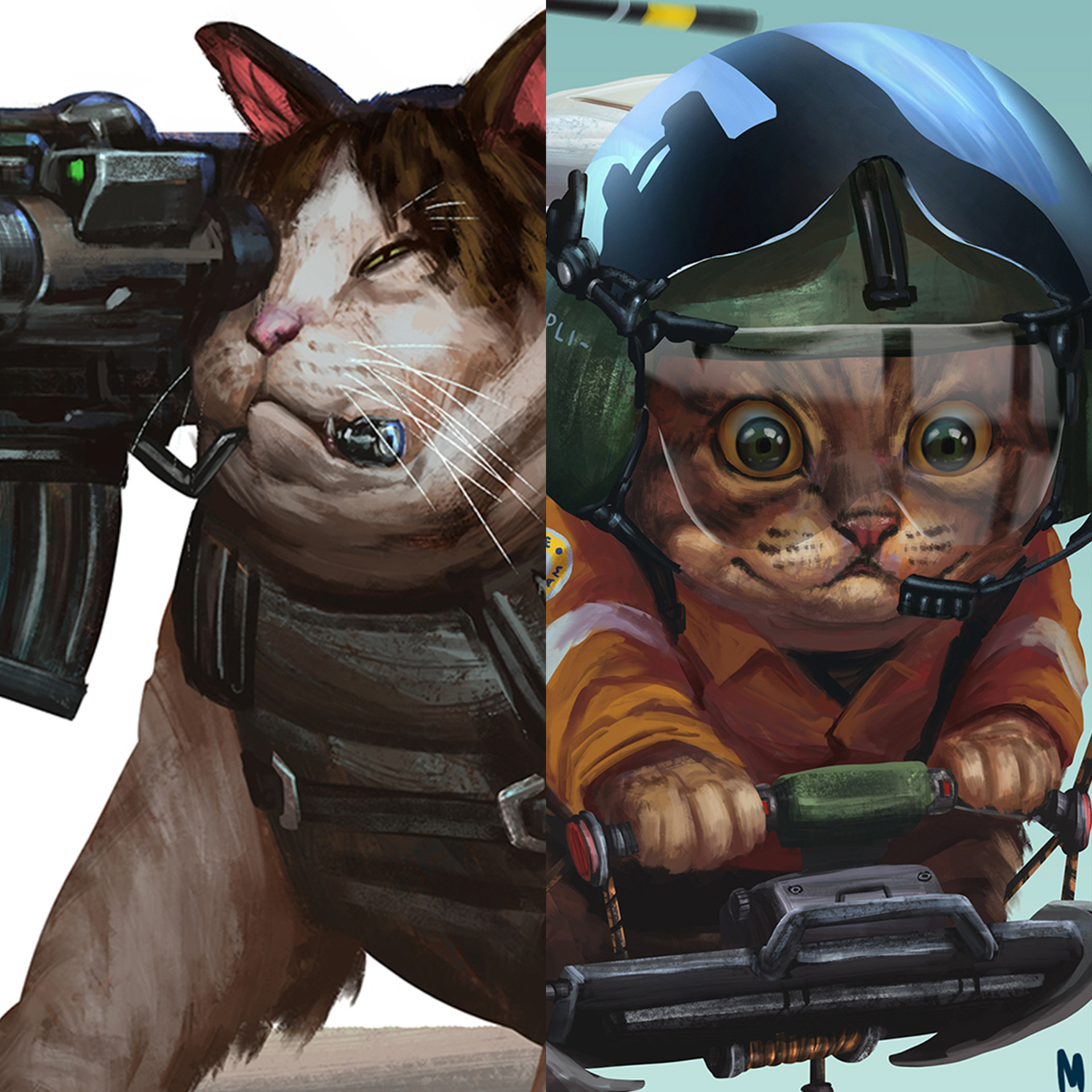 ArtStation - Cat Job