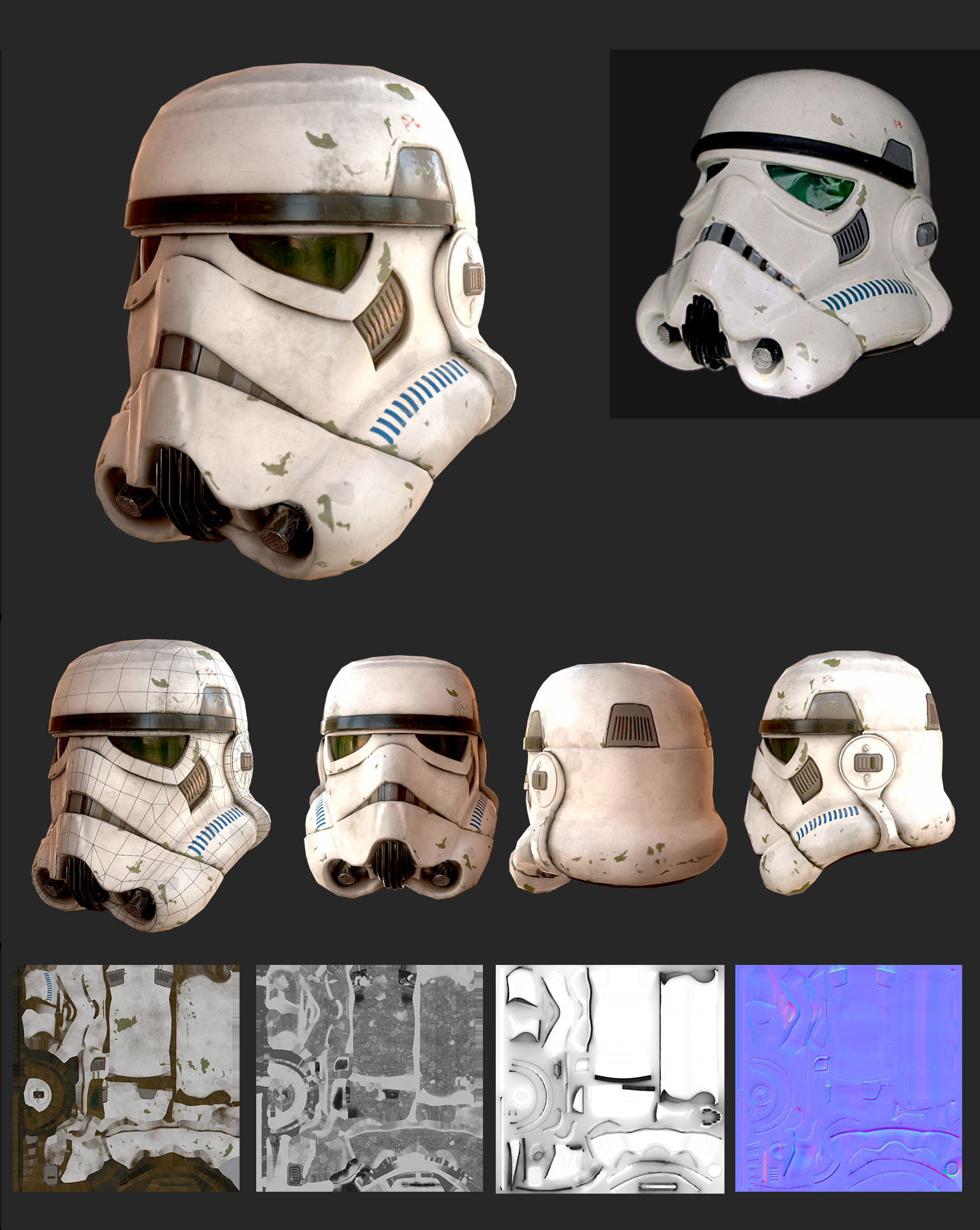 ArtStation - Stormtrooper Helmet