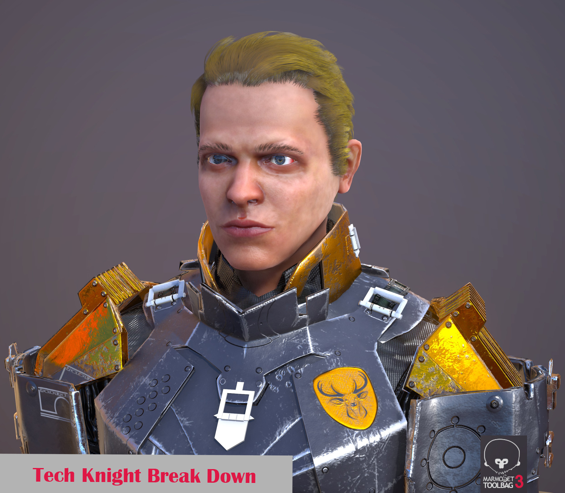 ArtStation - "Tech Knight