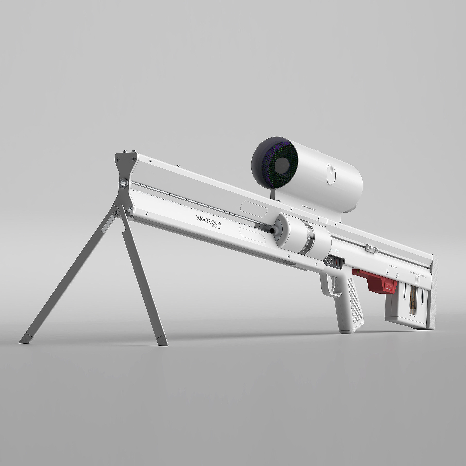 ArtStation - Rail Sniper Rifle