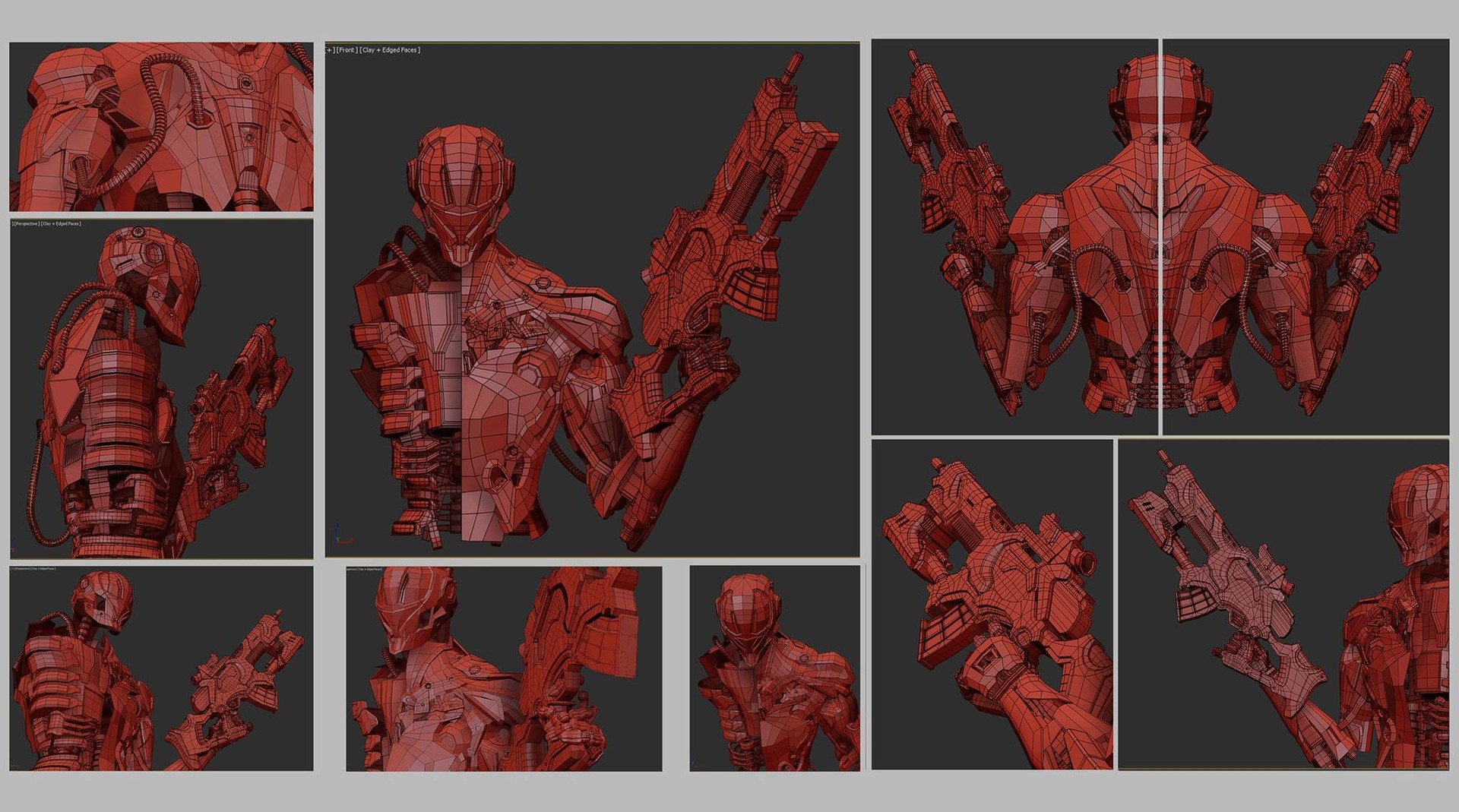 ArtStation - Cyborg Concept